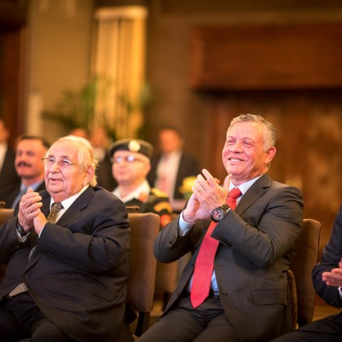 King attends ceremony to honour Prince Raad - Jordan Olympic Committee