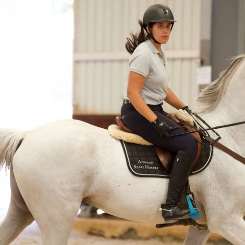 ARMOUTI SADDLES UP FOR OLYMPIC CHALLENGE - Jordan Olympic Committee