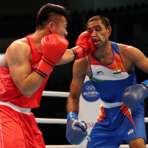 OLYMPIC BOXING QUALIFIERS UNDERWAY IN AMMAN - Jordan Olympic Committee