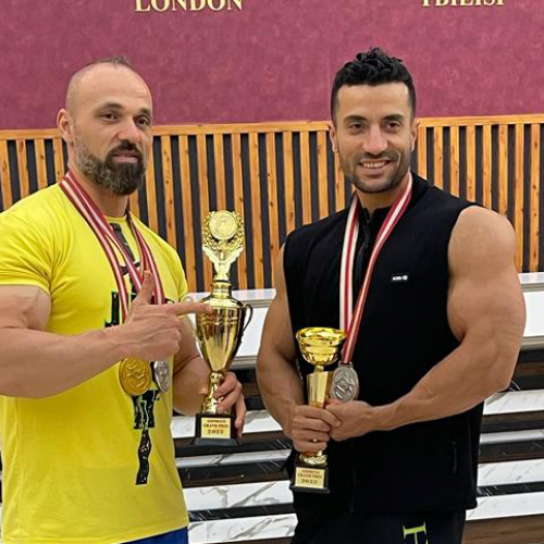 THREE BODYBUILDING MEDALS IN GEORGIA - Jordan Olympic Committee