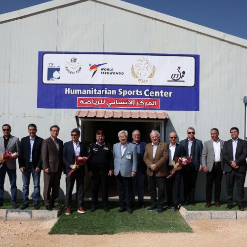 WORLD TAEKWONDO PRESIDENT VISITS JORDAN REFUGEE PROJECT - Jordan ...
